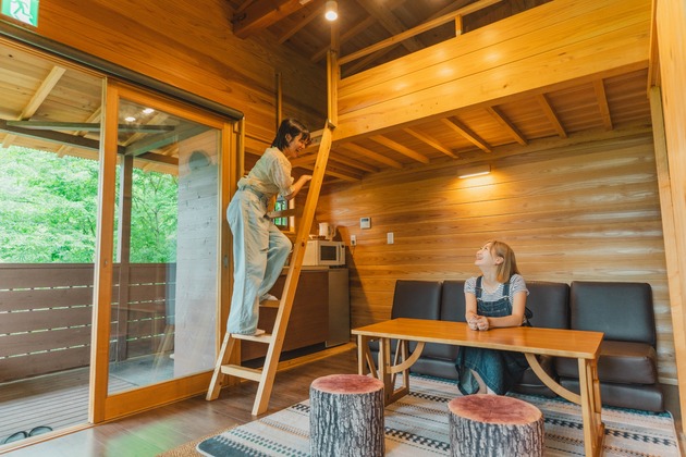 Mahora稲穂山コテージ・ログハウス - お部屋から雲海が見えるロフト付きコテージ 埼玉県 秩父郡 | Rakuten Oyado