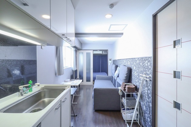 MELL-THEATER 鈍色の風 - 803 アクセス&コスパ最高!徒歩 心斎橋10分・本町駅5分! 広々デザイナーズ1LDK、最大6人! 大阪府 大阪市 | Rakuten Oyado